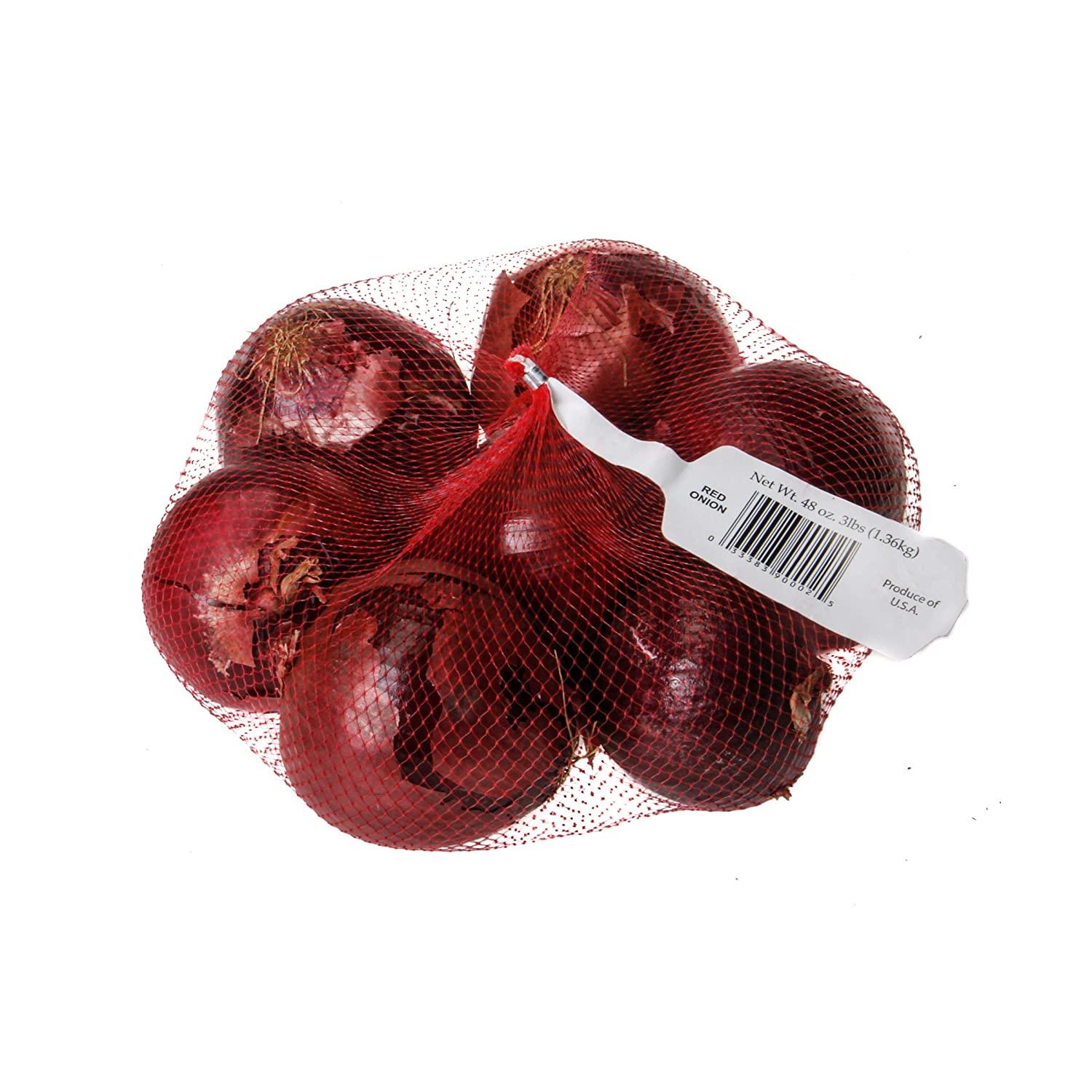 Onion Red Organic 3lb Bag | Buy Now with Express International Delivery ...