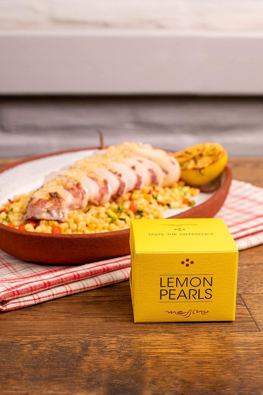 Messino Lemon Pearls 50ml - Infuse Your Dishes with Bursting Citrus ...