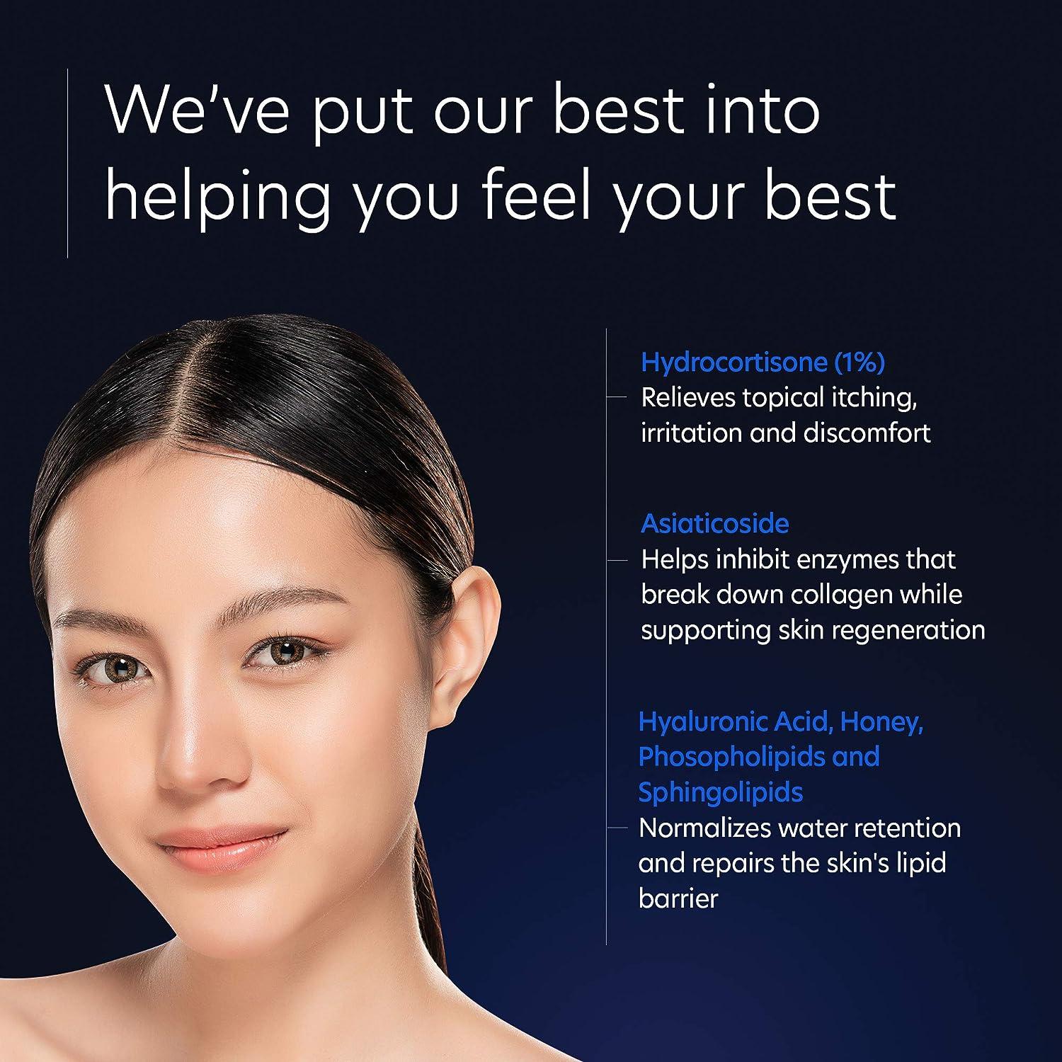 PCA SKIN CliniCalm 1% Maximum Strength Hydrocortisone Soothing Cream ...