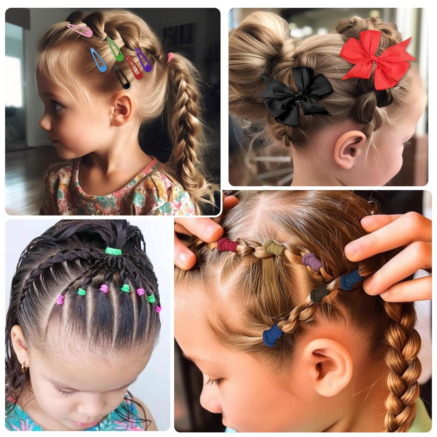Subblaga 2068-Part Elastic Hair Strap Set - 2000 Mini Colorful Hair ...