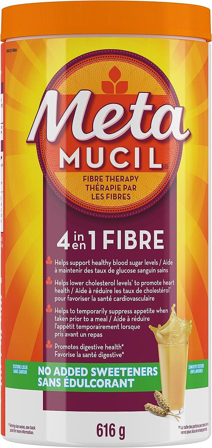 Metamucil Smooth Texture Fiber 660g - Unflavored & Sugar-Free | Buy Now ...