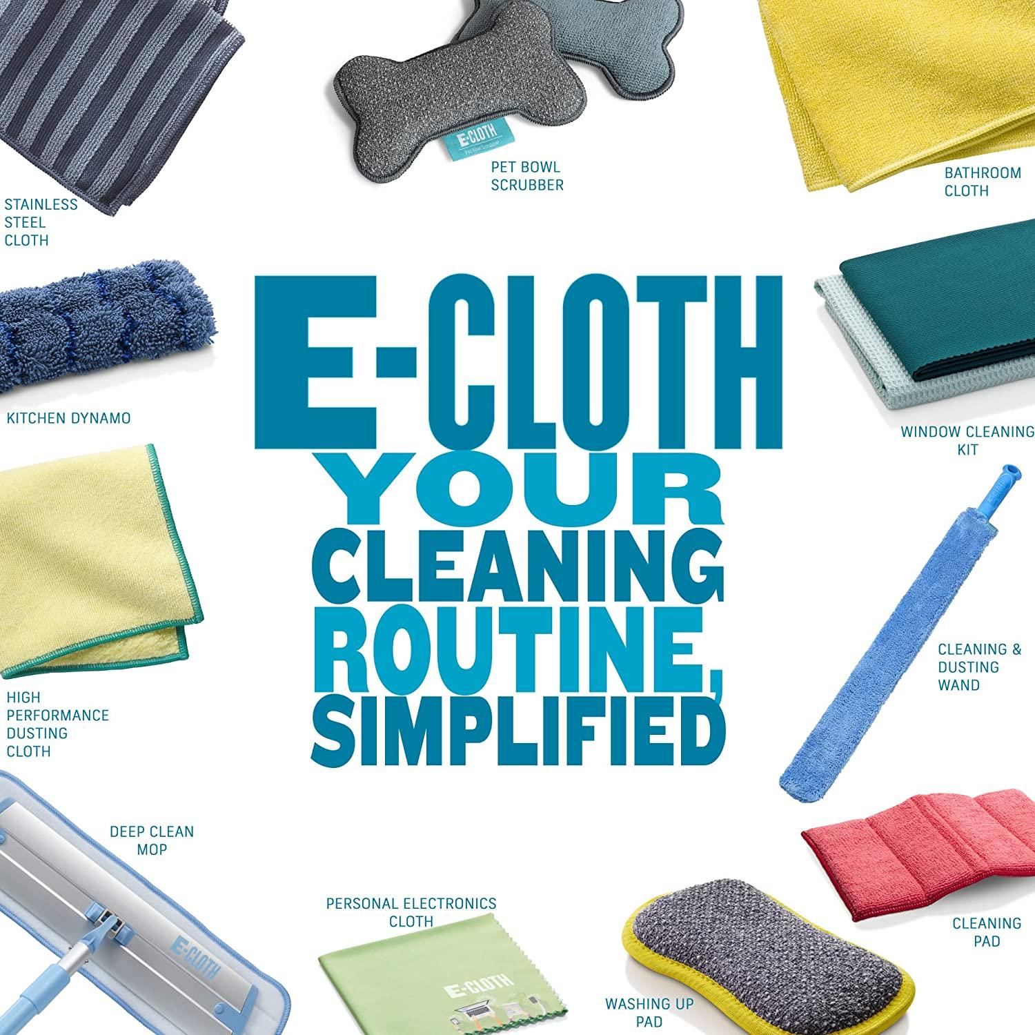 Eco-Friendly E-Cloth Flexi-Edge Duster - Reusable Floor & Wall Mop for ...