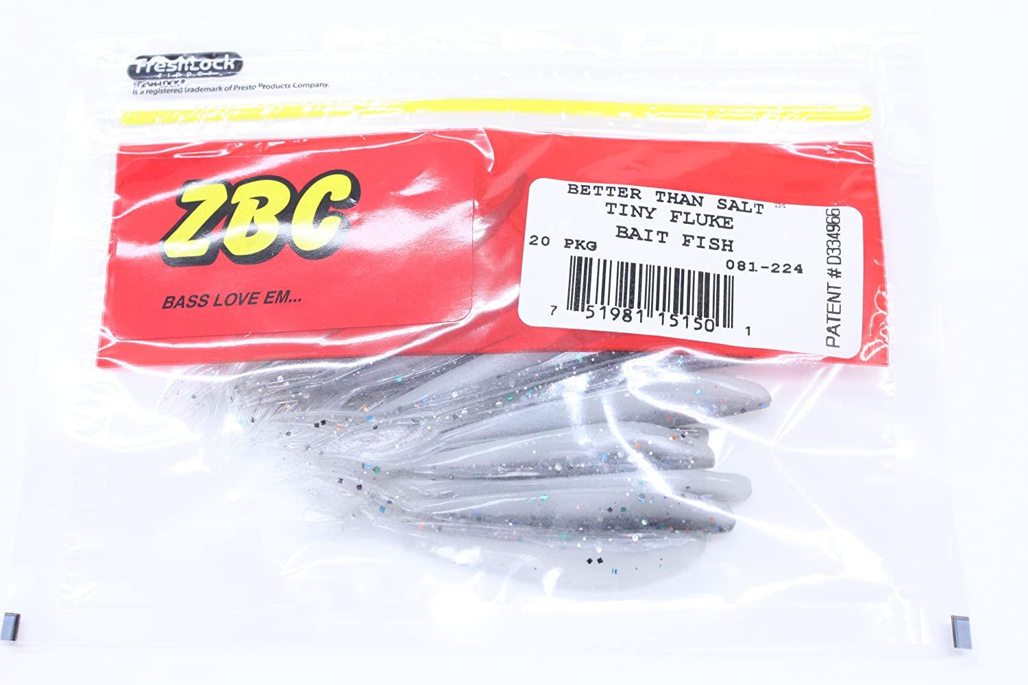 Zoom Tiny Fluke 2.75-Inch Bait Fish - Pack of 20 | Buy Now with Express ...
