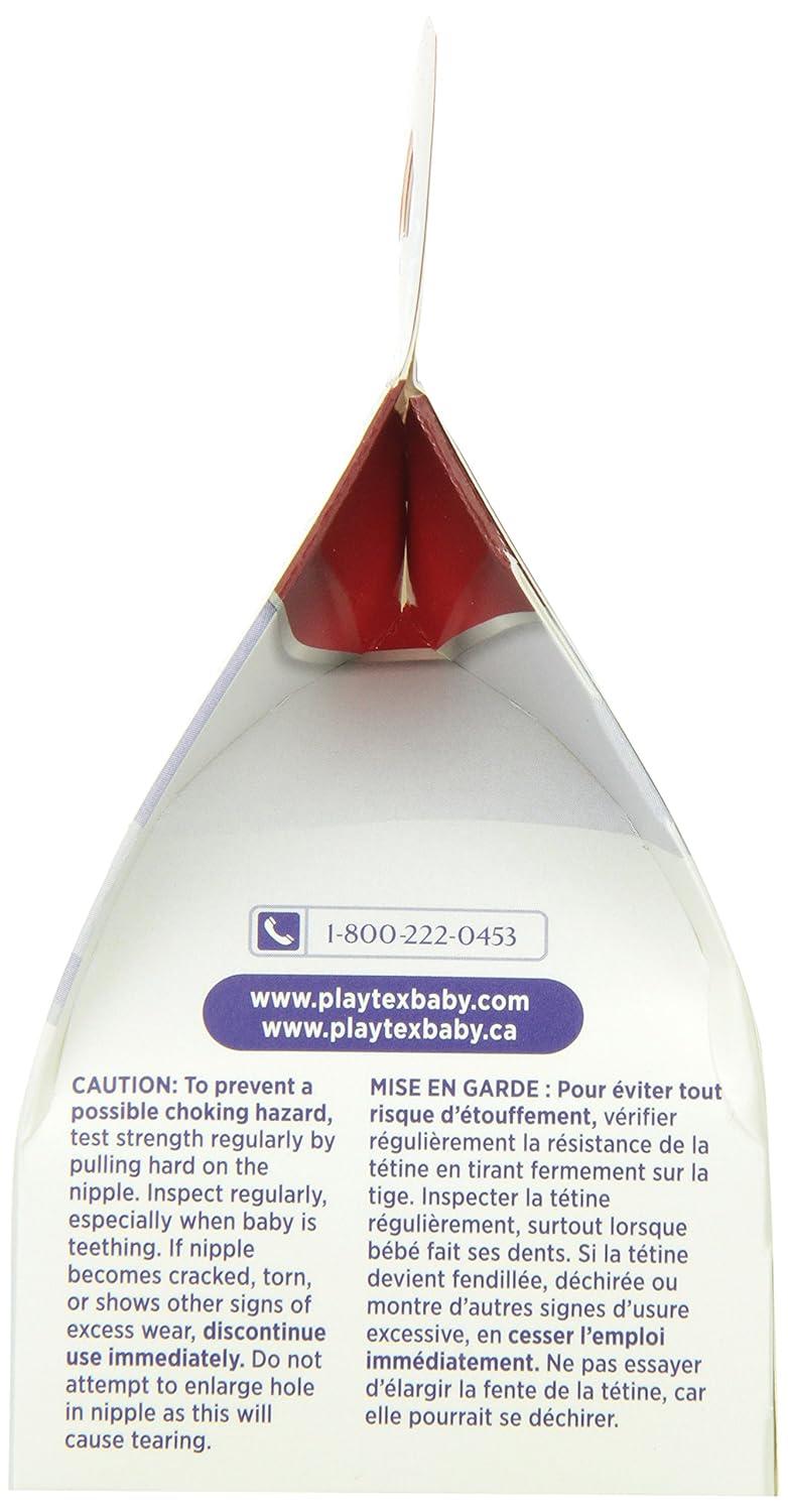 Playtex Angled Nipple Fast Flow 2-Count - Best for Easy Feeding | Buy Now in International ...