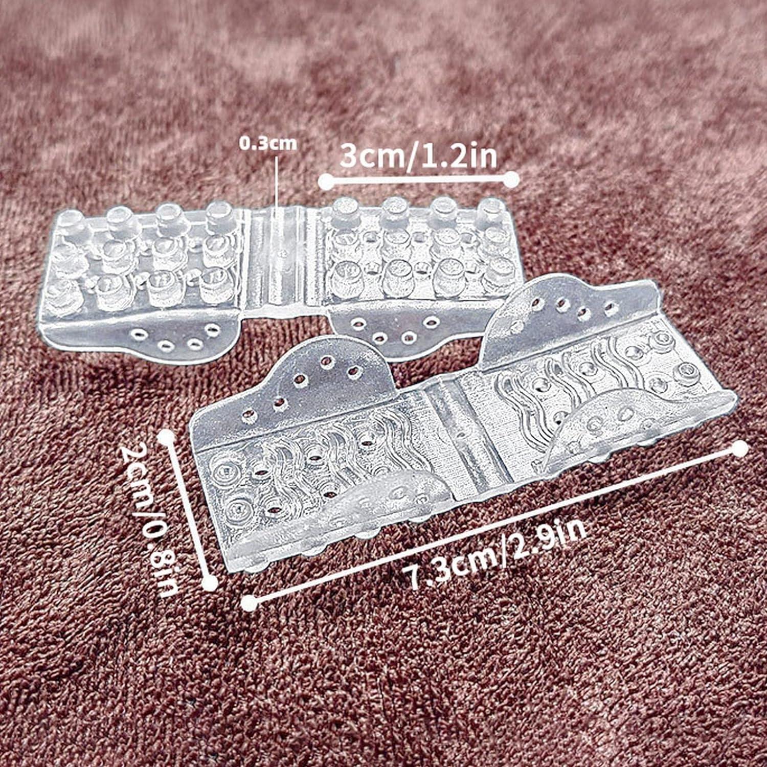Clear Gel Big Toe Spacers & Separators - Hammer Toe Straightener for ...