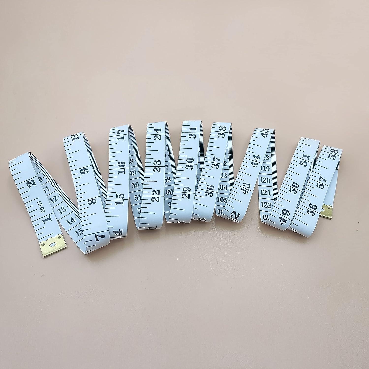4 Pack Soft Tape Measure Double Scale 60-inch/150cm - Fabric Craft ...
