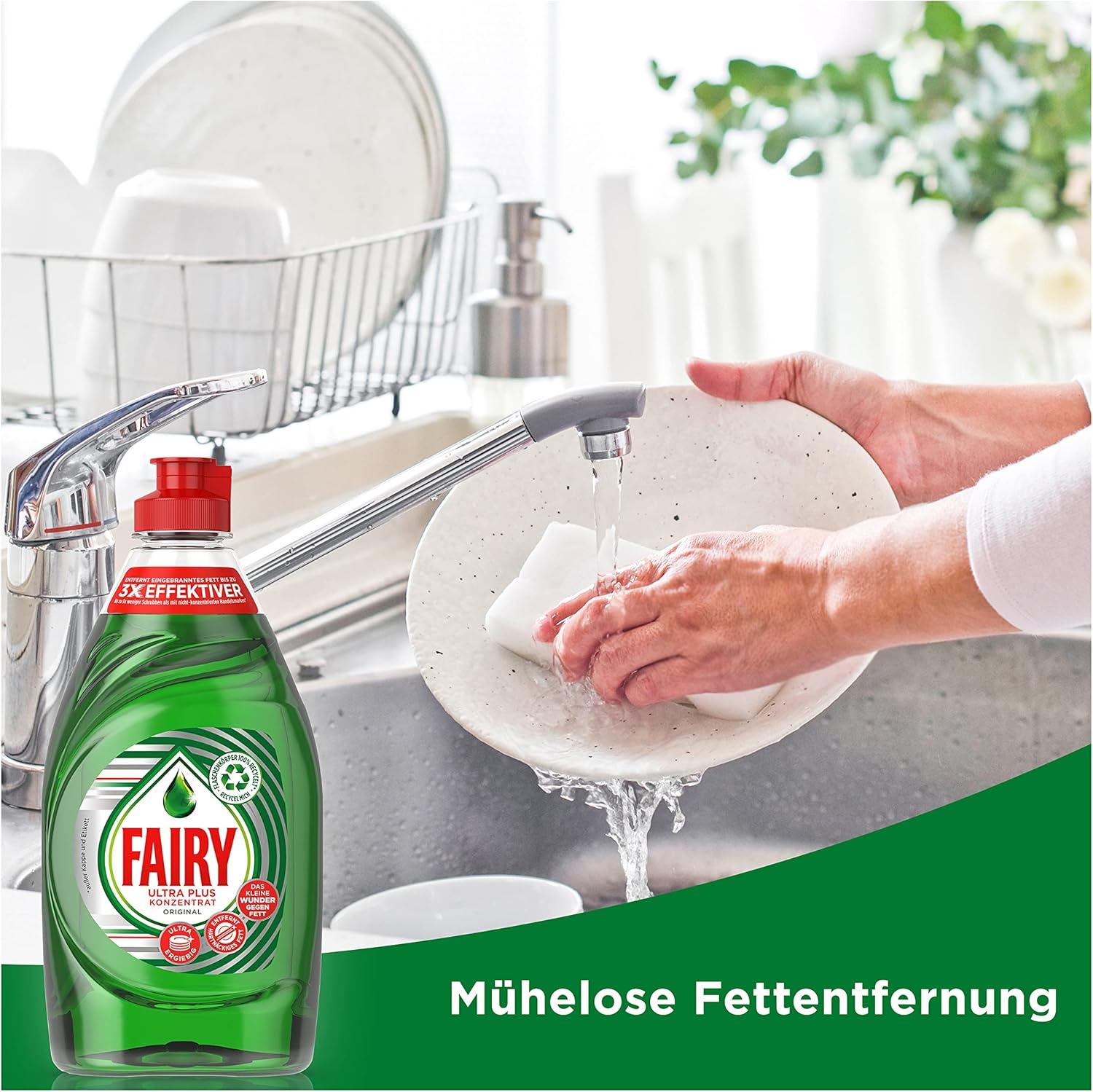Fairy Original Ultra Plus Detergent 625ml - Effective Formula for ...