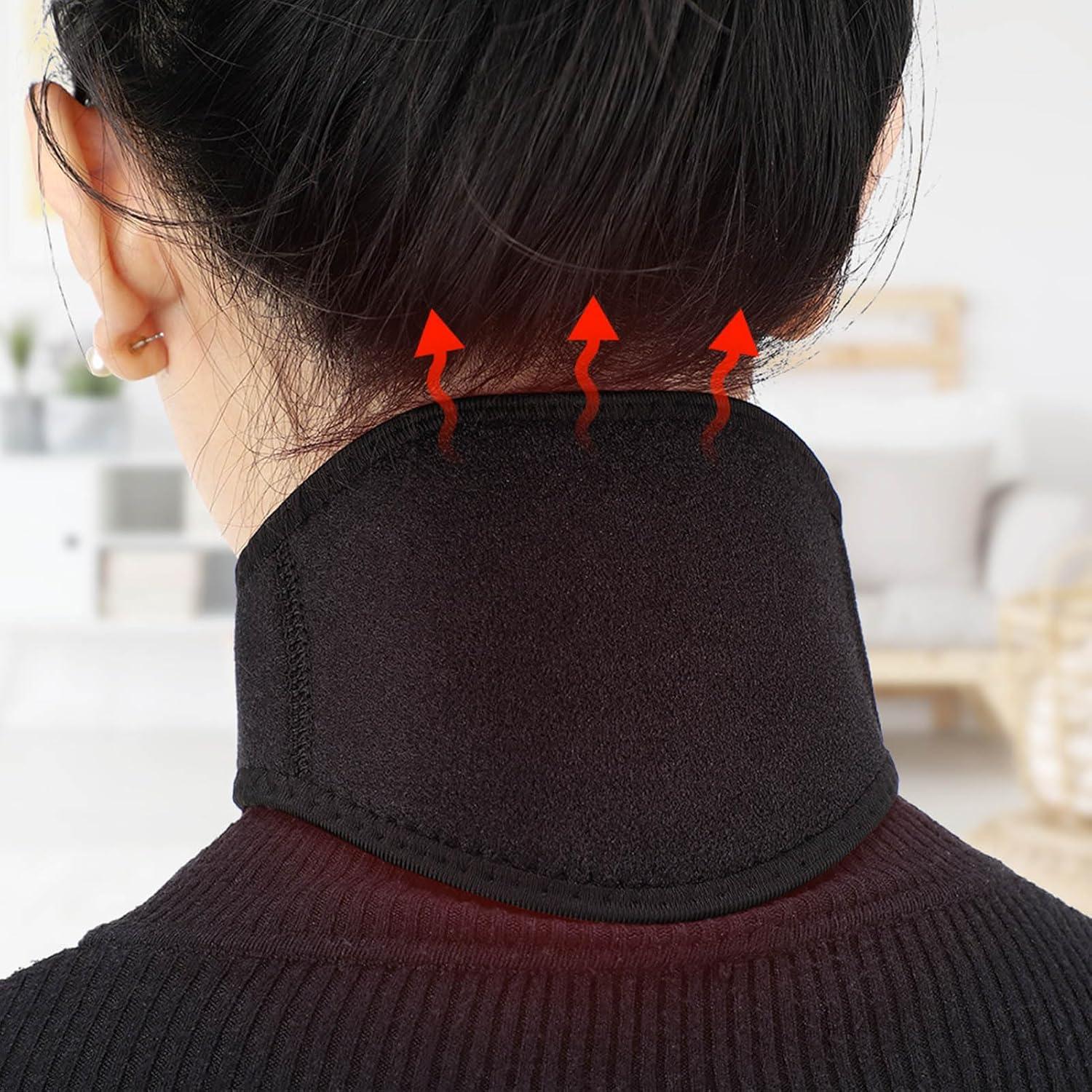 Magnetic Self-Heating Neck Support Brace - Soft Collars for Ultimate ...