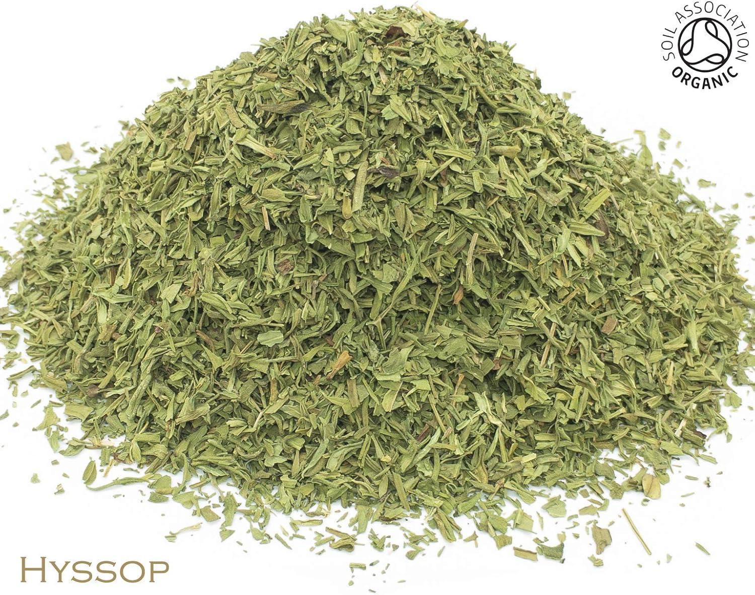 Organic Hyssop Pure Herbal Infusion (25 Unbleached Tea Bags - 50g ...