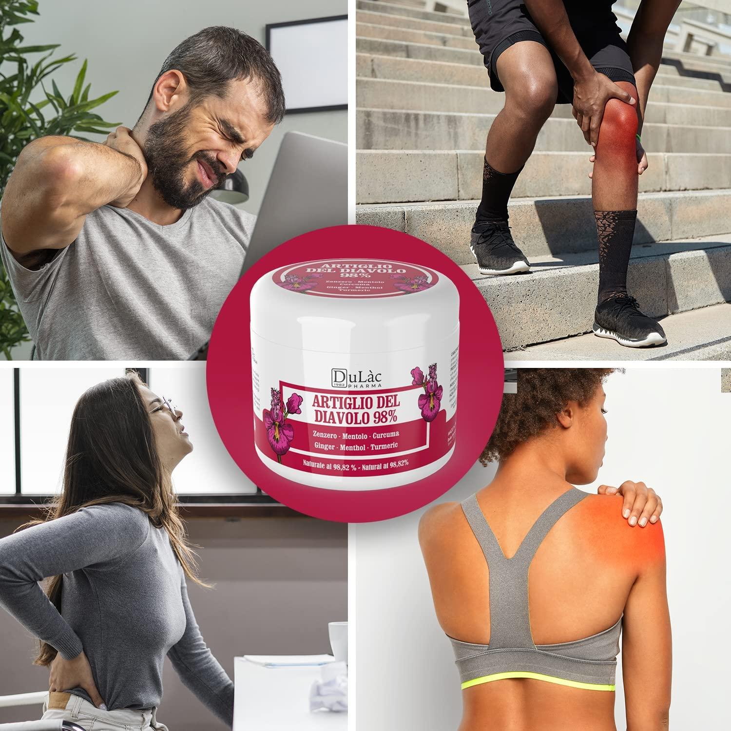 Dulc Pharma Devil's Claw Gel 98% Maximum Strength 16.9 Fl oz | Made in Italy | Natural Formula ...