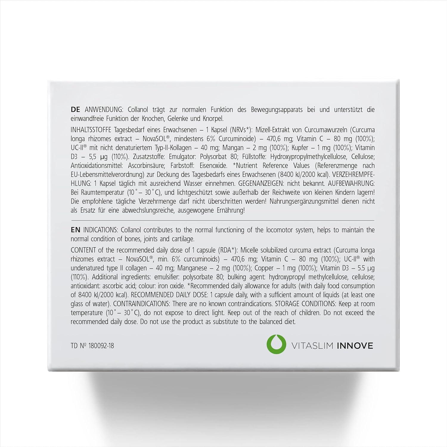 Collanol: Advanced 3D Collagen & Curcuma Liquid Formula for Healthy ...