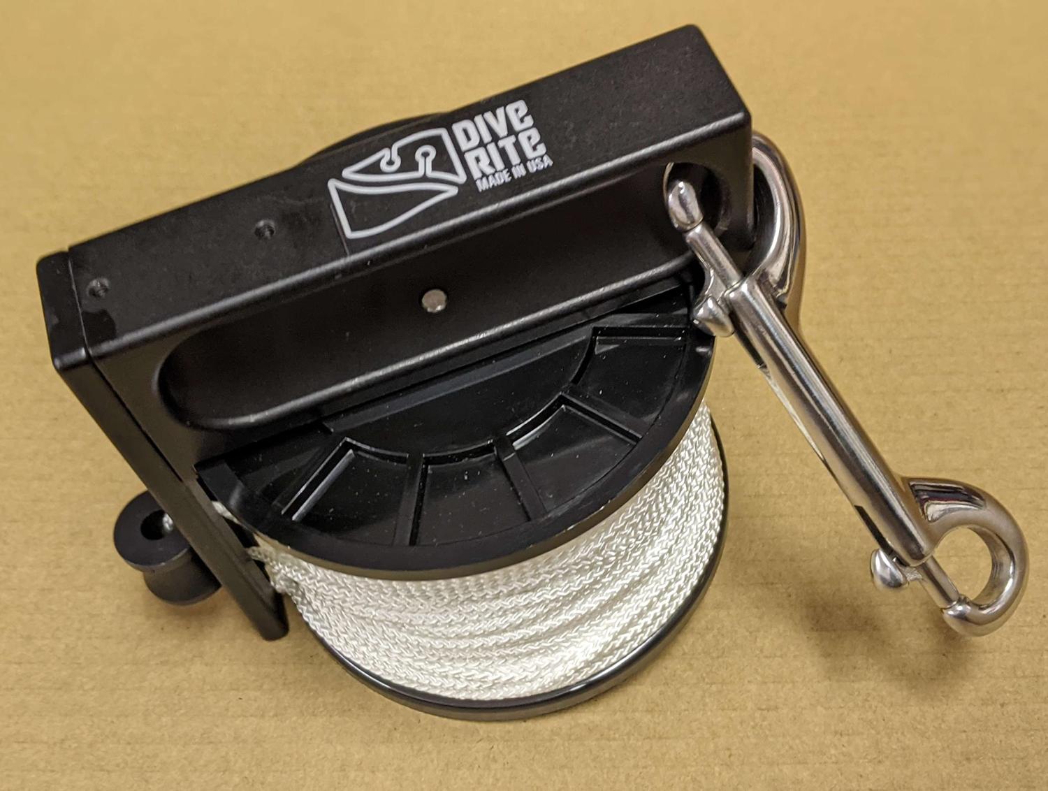 Dive Rite Sidewinder Primary Reel - 250ft Line for Technical Scuba ...