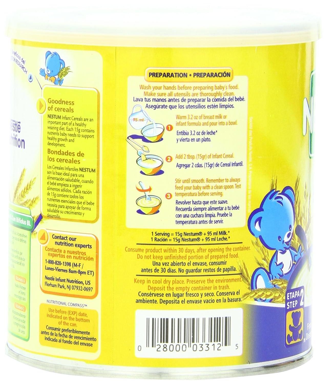 Nestle Nestum Infant Cereal 5 Cereals 300g - Nutritious Baby Food ...