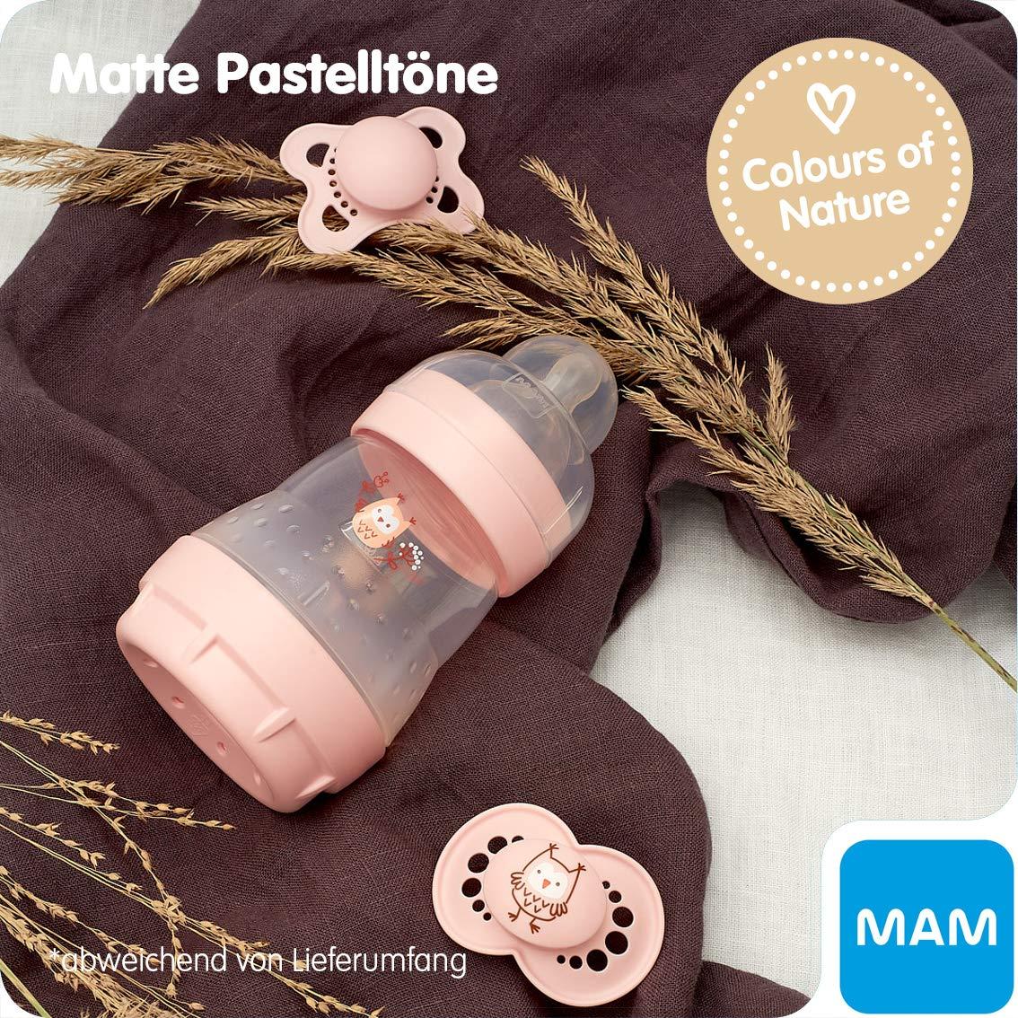 MAM Original Elements Pacifiers 2 Pack - Symmetrical Jaw-Friendly Baby ...