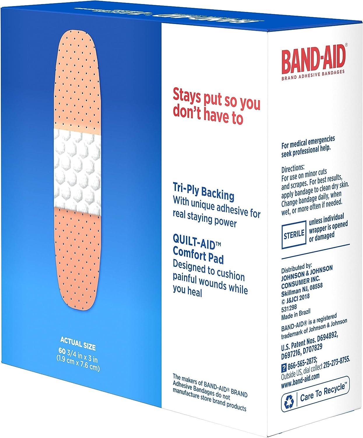 Band-Aid Tru-Stay Plastic Strips Bandages - 60 ct - All One Size | Buy ...