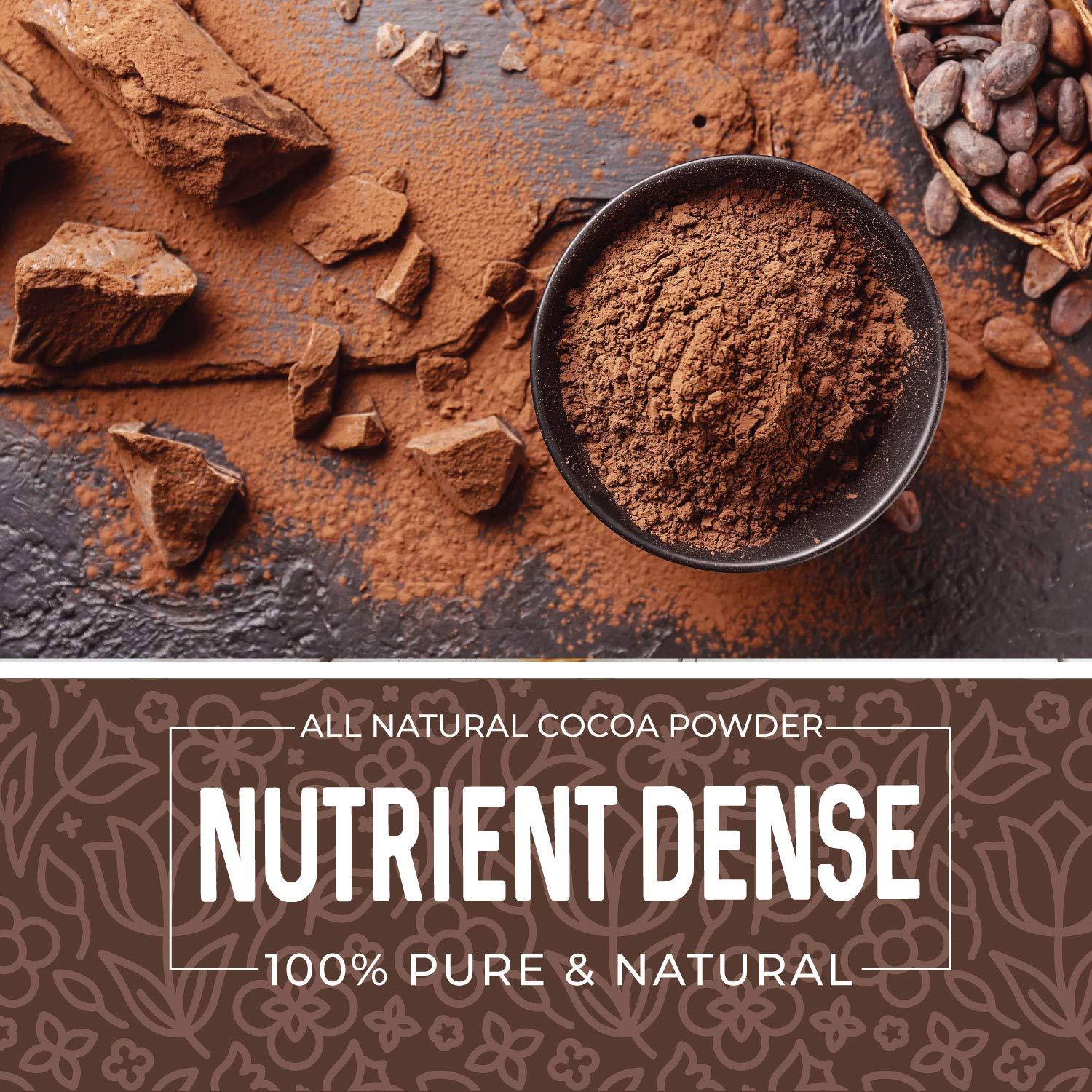 Cocoa Powder 16 oz. Raw Cacao Powder Unsweetened Unsweetened Cocoa ...