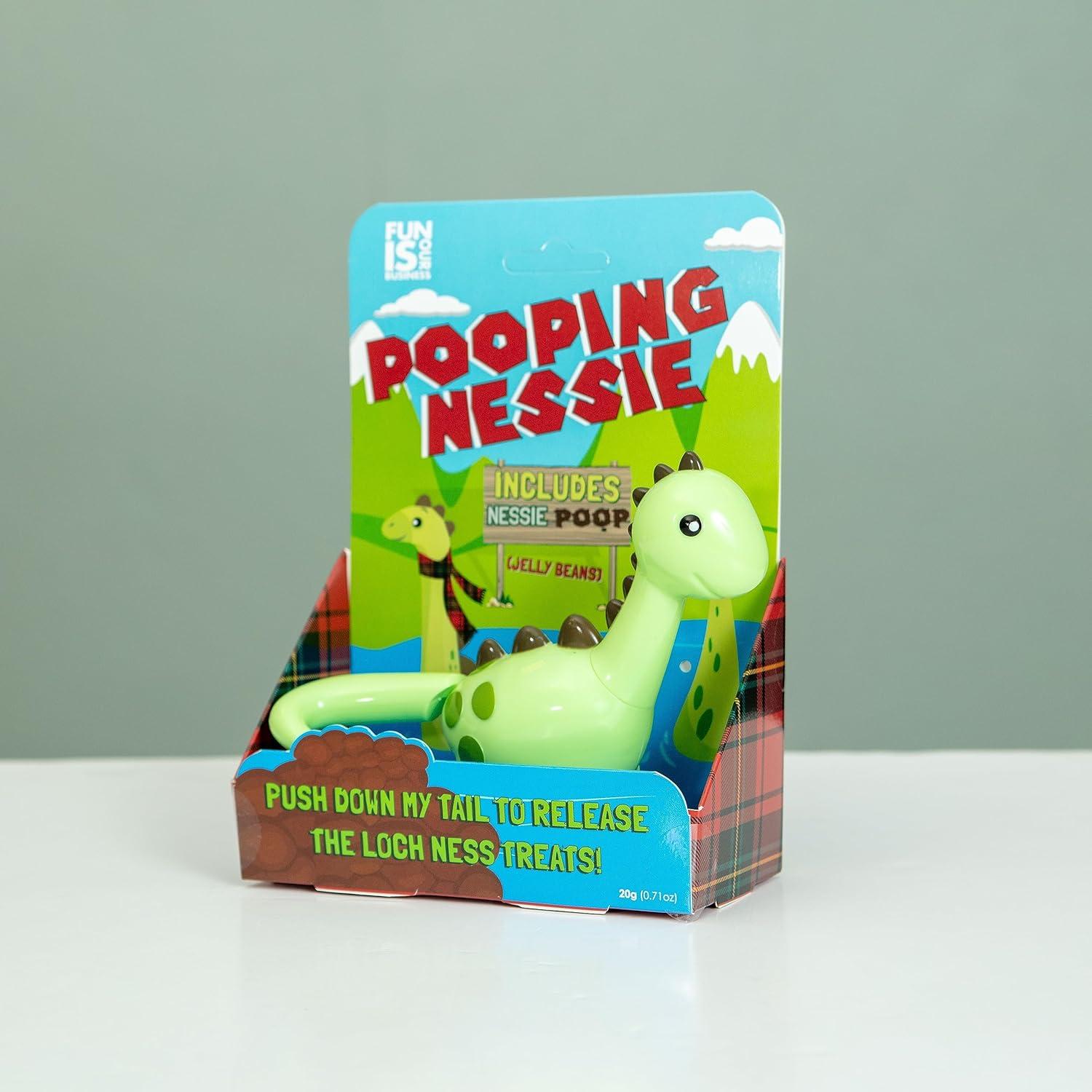 Boxer Gifts Pooping Nessie Jellybean Poop Toy - Fun Loch Ness Monster ...