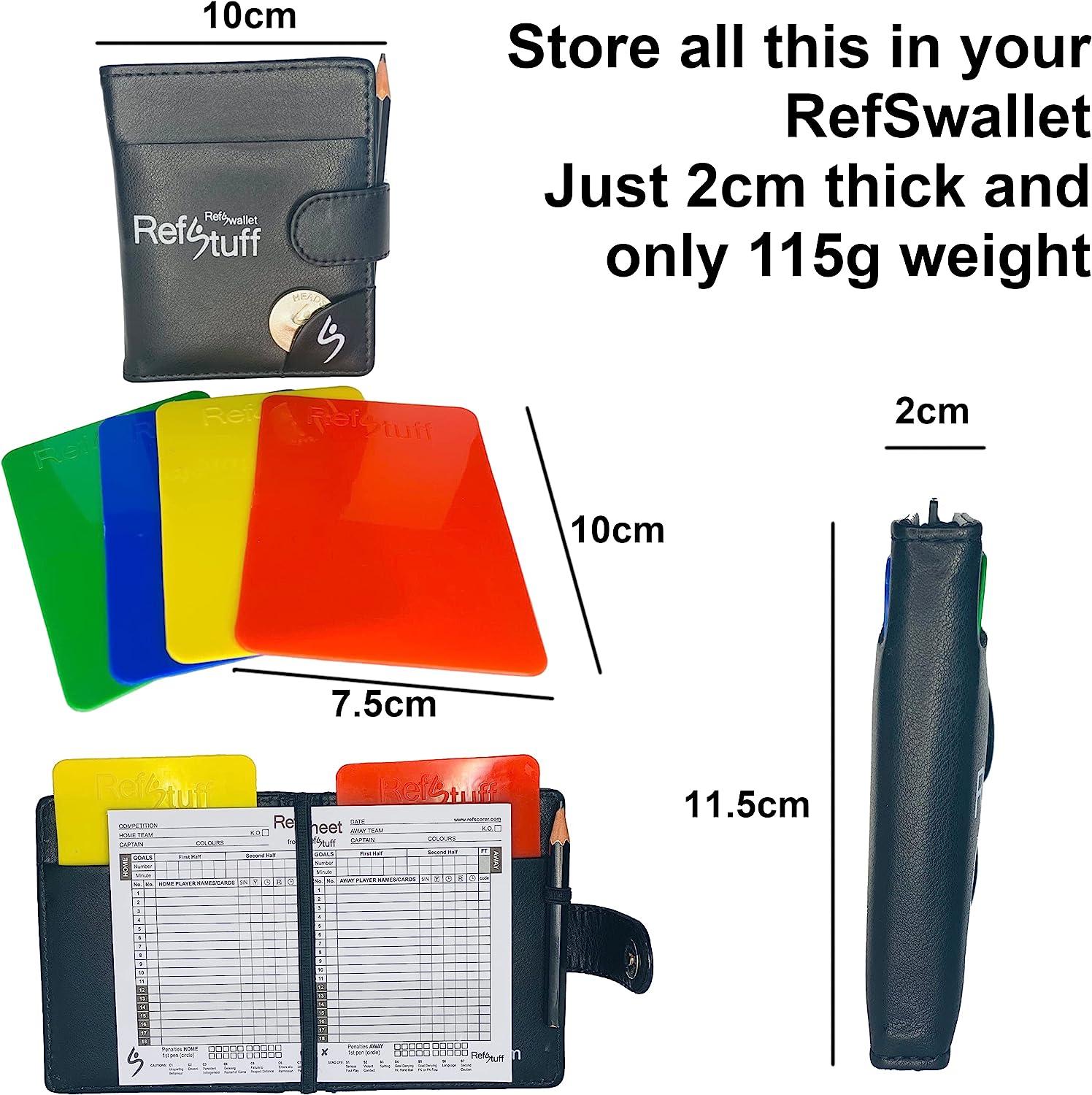 RefStuff RefSwallet Soccer Referee Wallet Scorepad - Official Notebook ...