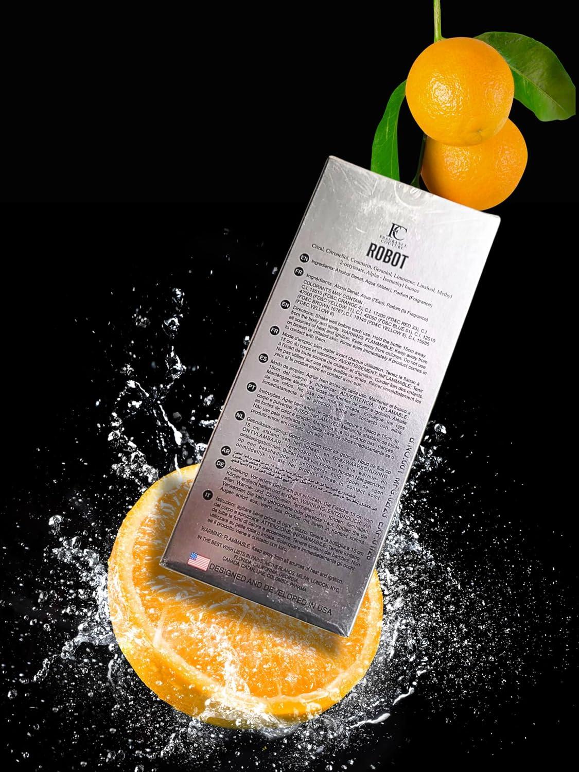 ROBOT POUR HOMME EAU DE TOILETTE 3.4 FL. OZ. Woody Aromatic fragrance ...