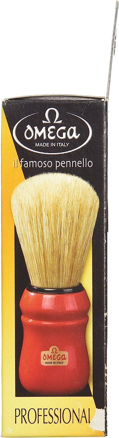 Omega 10049 Shaving Brush - Pure Bristle - Black | High-Quality Men's ...