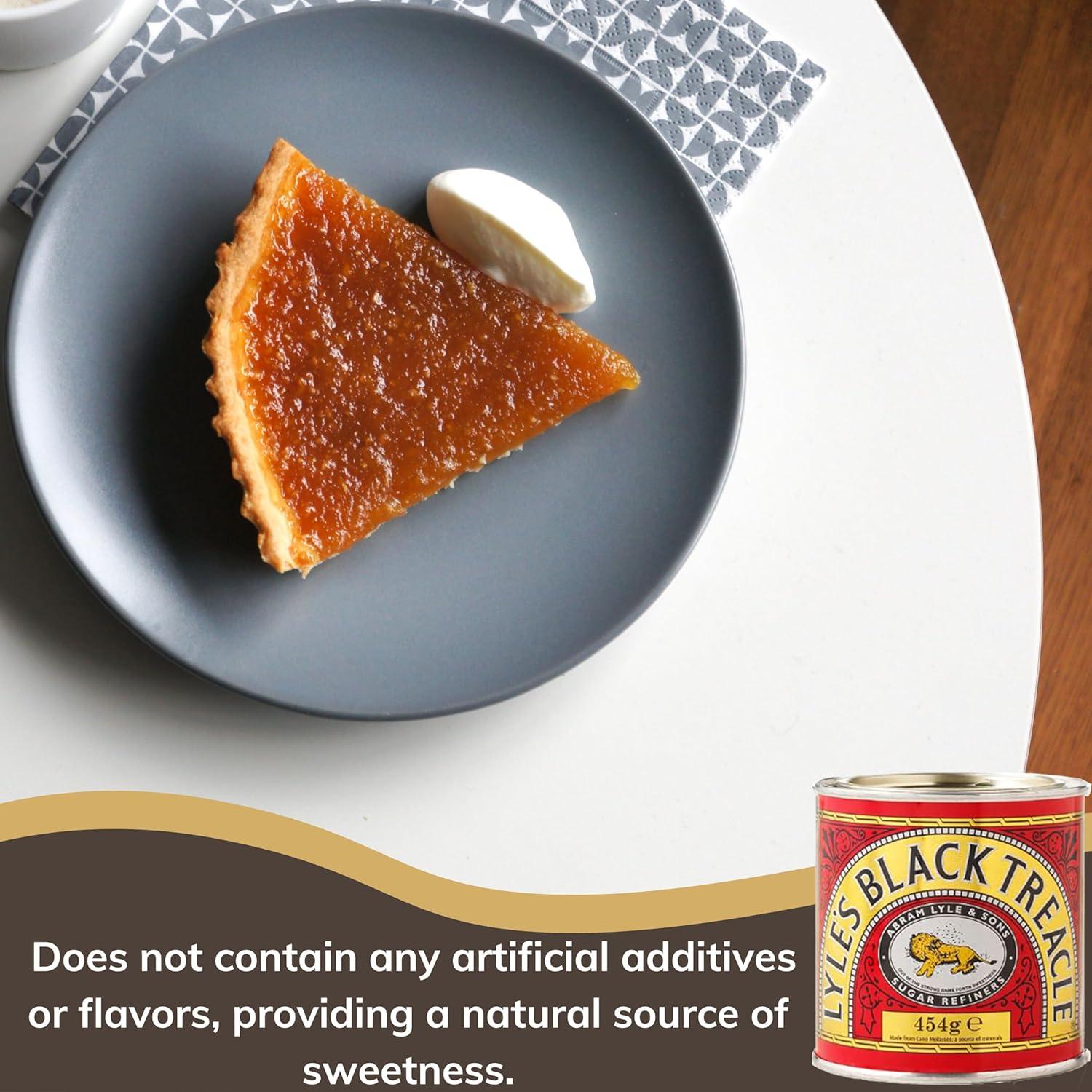 Golden Syrup bundle with Black Treacle 454g x2 Wooden Spoon
