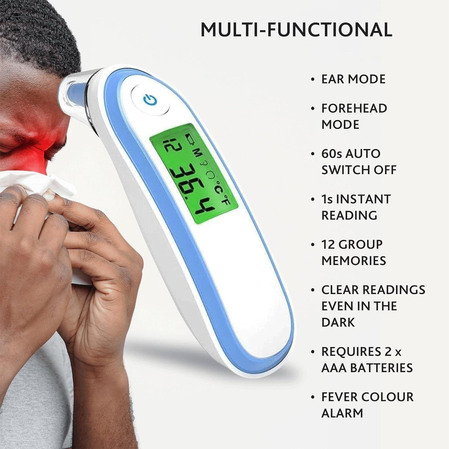 Reliance Medical Tympanic Digital Thermometer - Fast & Accurate Ear ...