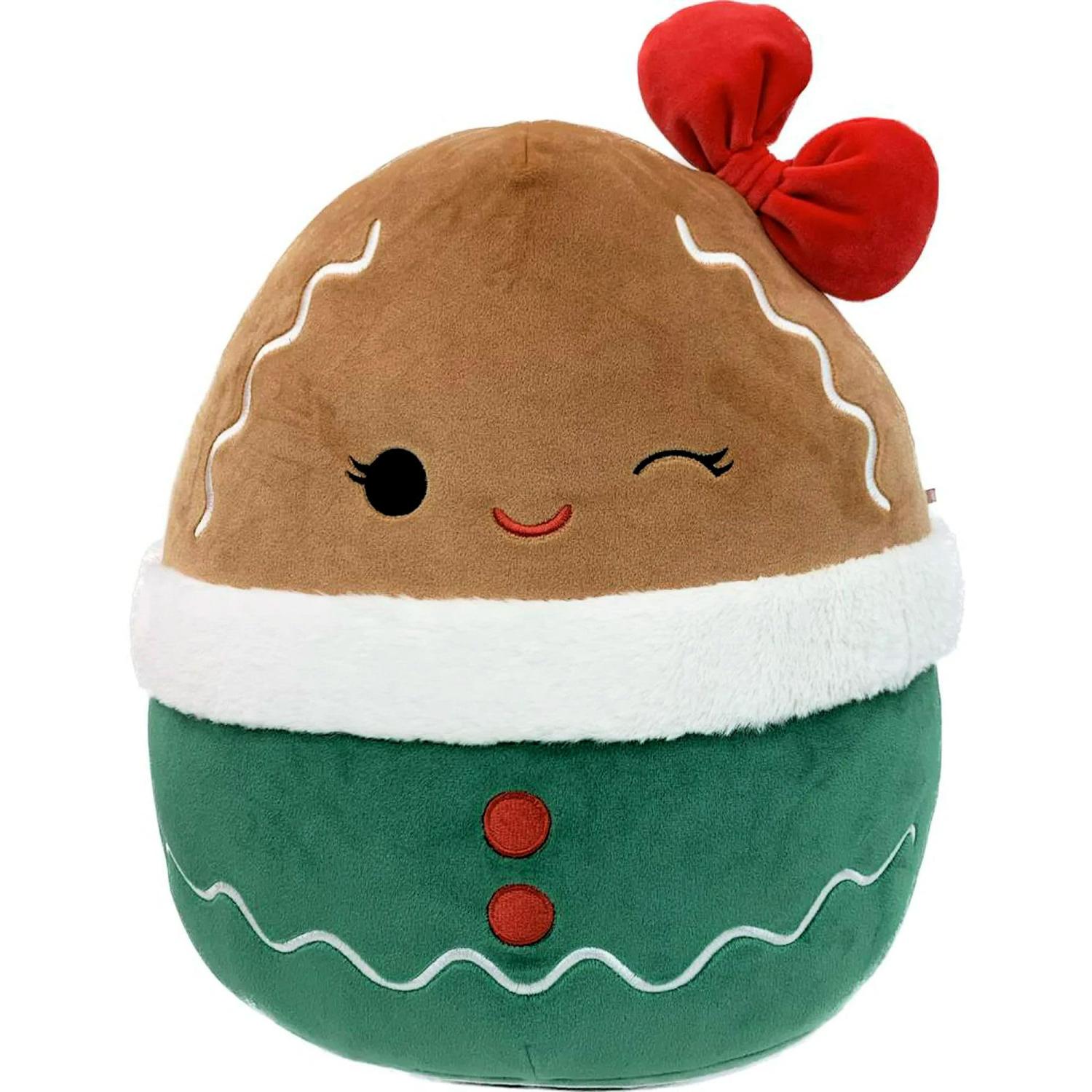Squishmallows 12" Gina The Gingerbread with Bow | Buy Now with Express ...