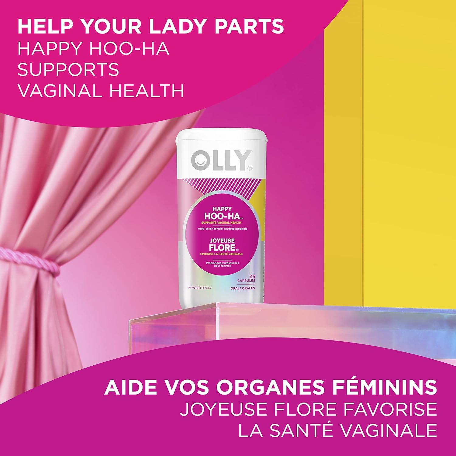 OLLY Supplement Capsules gluten free multi-strain female-focused ...