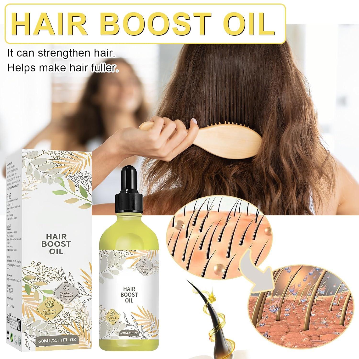 60 ml Natural Rosemary Oil Hair Growth Serum - Accelerate Hair Growth ...