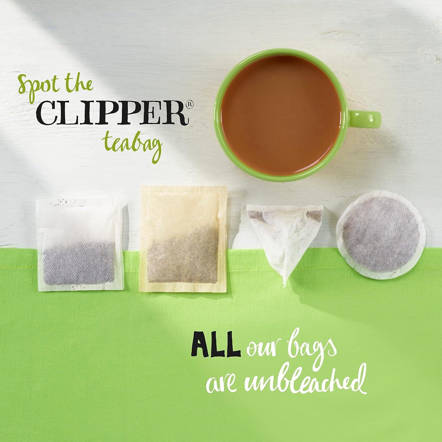 Clipper Fairtrade Black Tea Bags - 320 Natural Unbleached Plant-Based ...