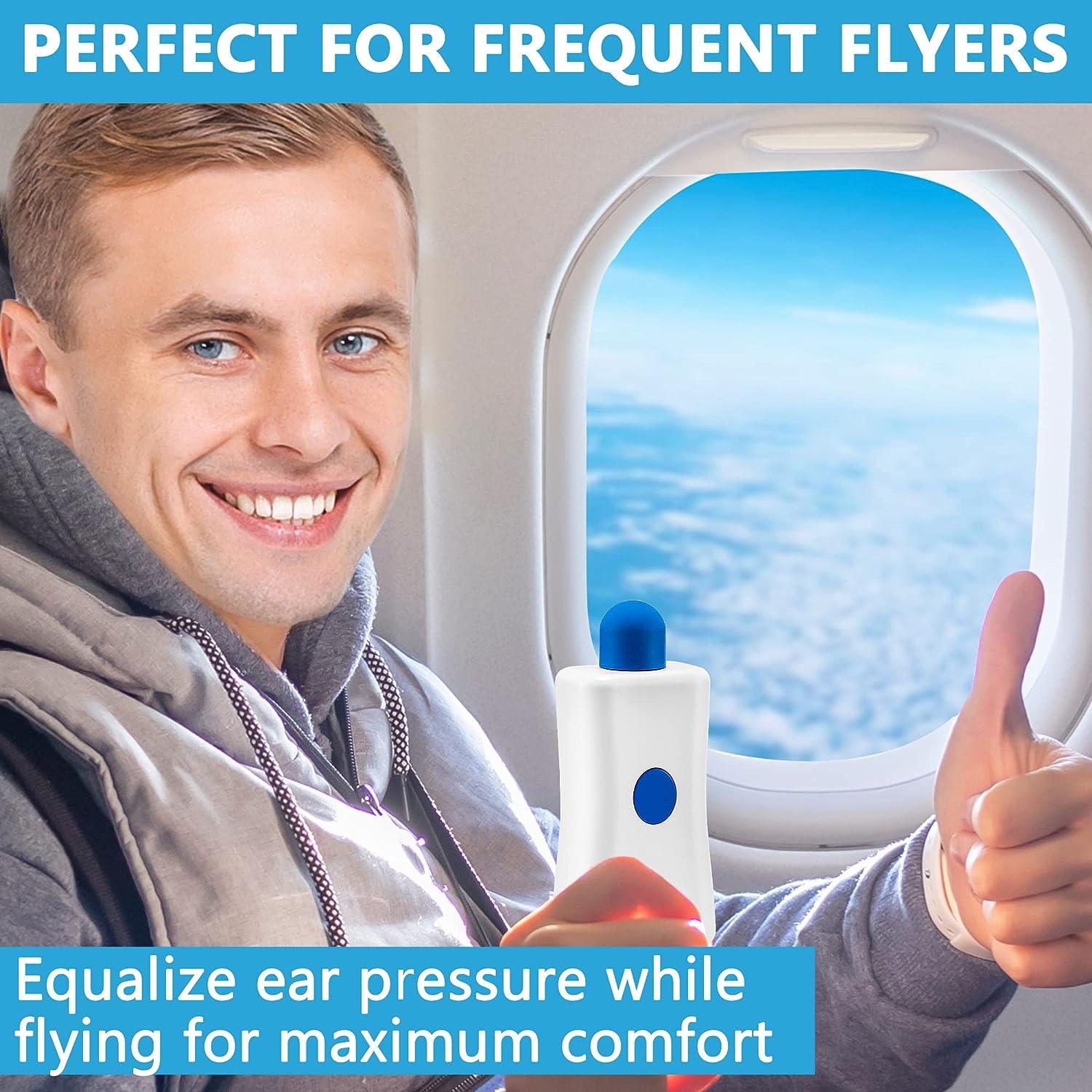Tilcare Ear Pressure Relief Device - Equalize Ear Popping for Travel ...