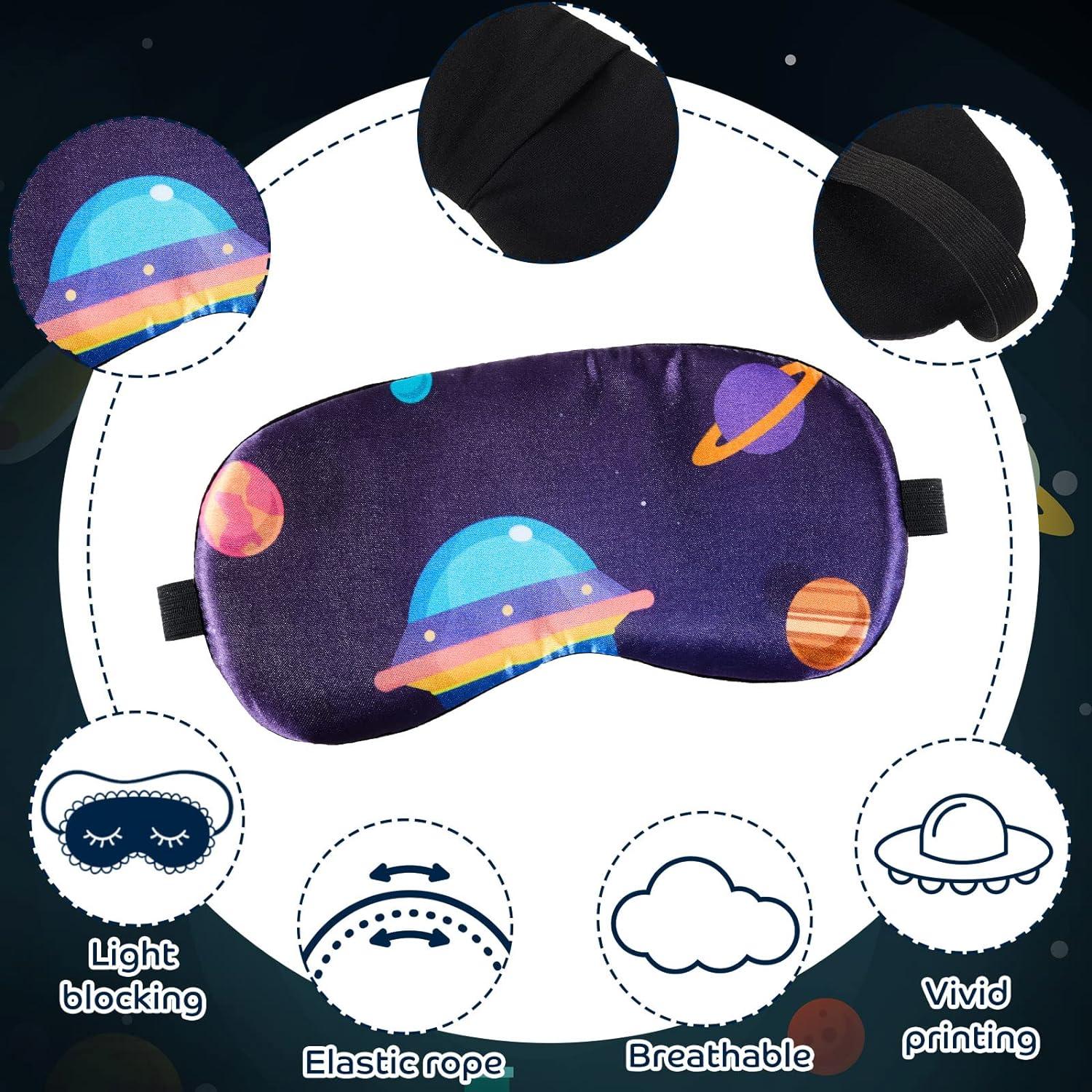 5 Pcs Boys Sleep Masks - Space Planet Design | Kids Eye Masks for ...