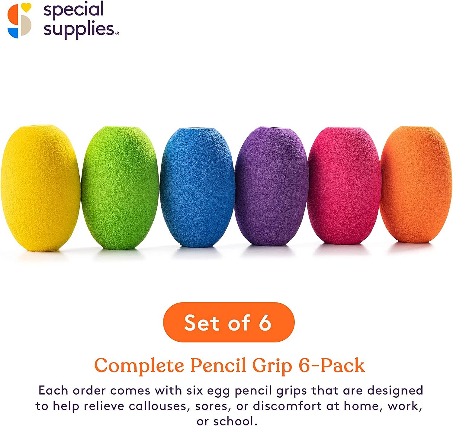 Special Supplies Egg Pen-Pencil Grips for Kids and Adults Colorful ...