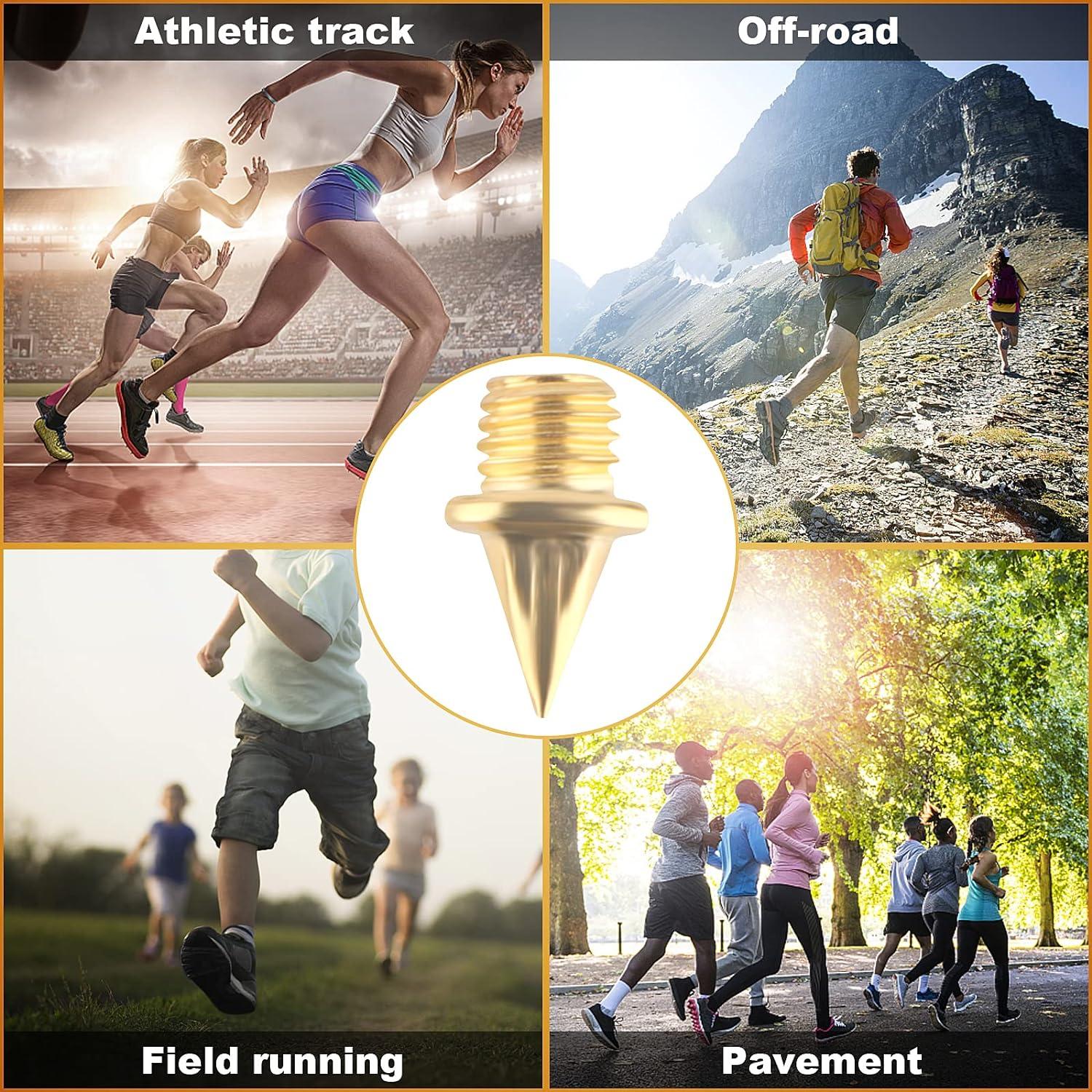 100PCS 1/4 Inch Track Shoe Spikes Replacement Set - Ideal for Sprinting ...