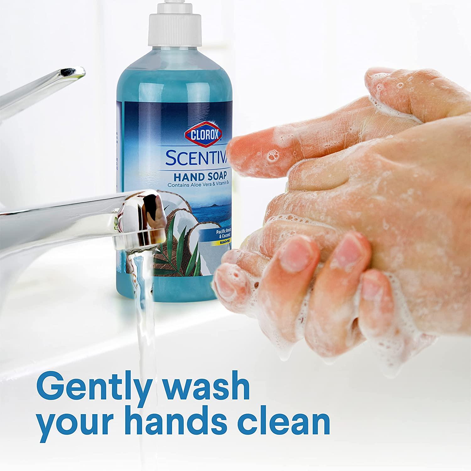 Clorox Scentiva Liquid Hand Soap Refill 34 oz - Pacific Breeze ...