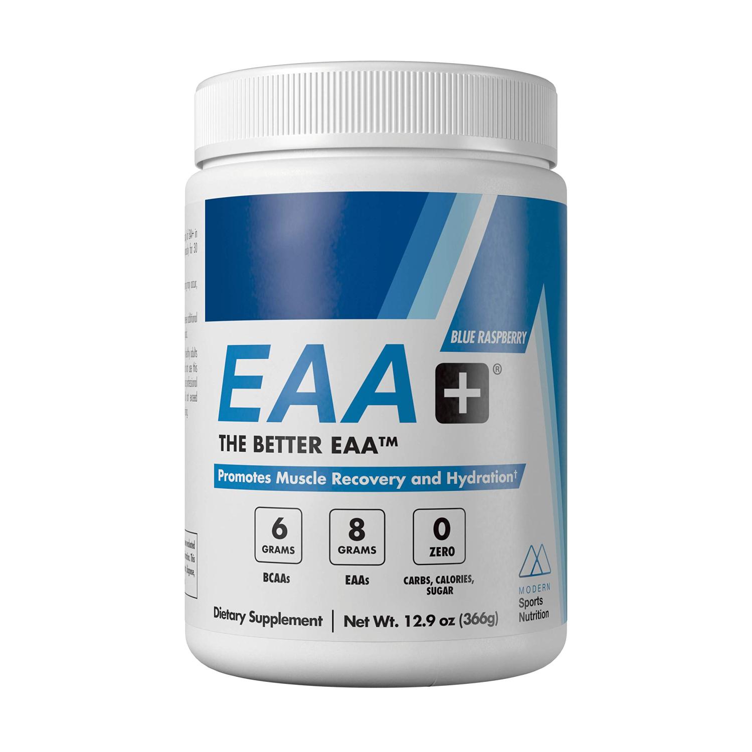 Modern's EAA+ Essential Amino Acid Powder Blue Raspberry - Post Workout ...