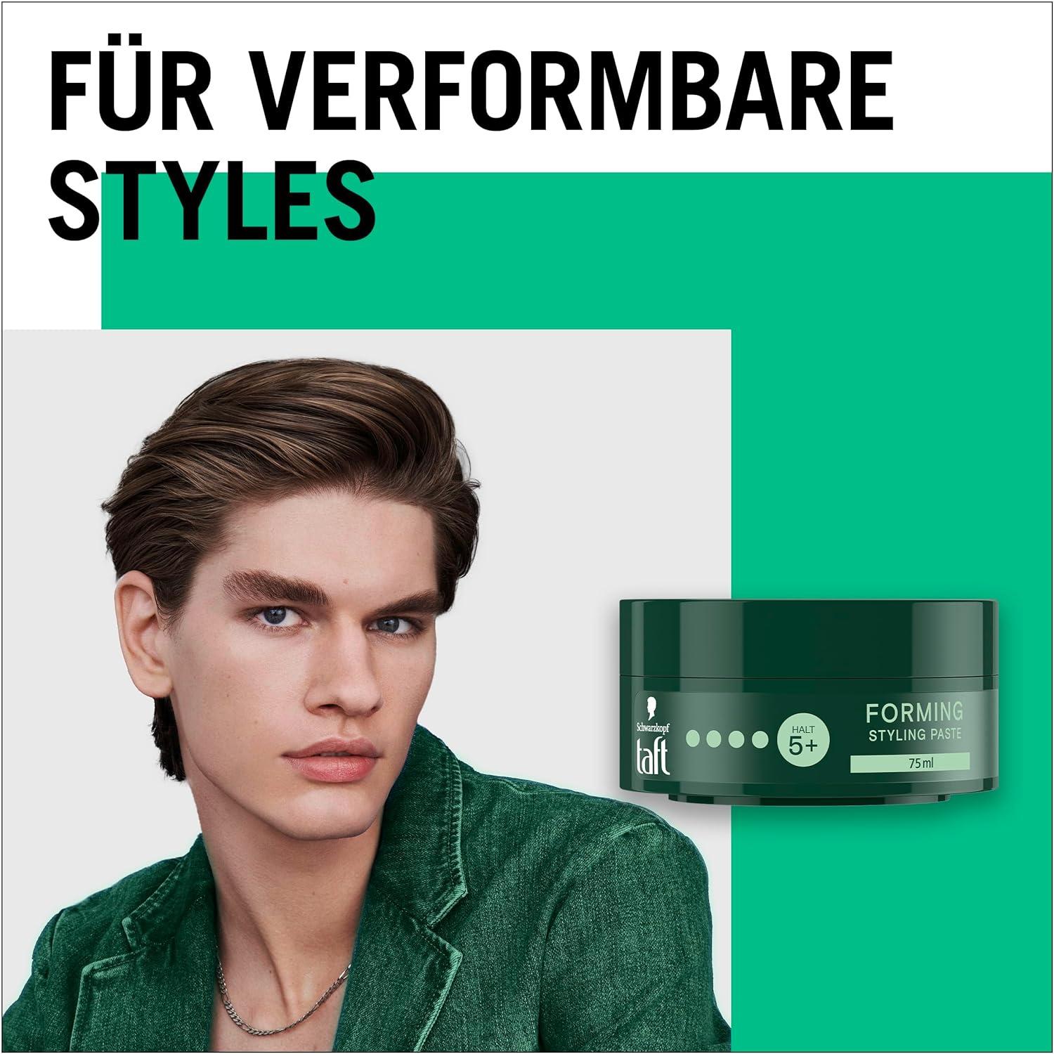 Schwarzkopf Tift Paste Forming 4x75ml - Vegan Hair Styling Paste for ...