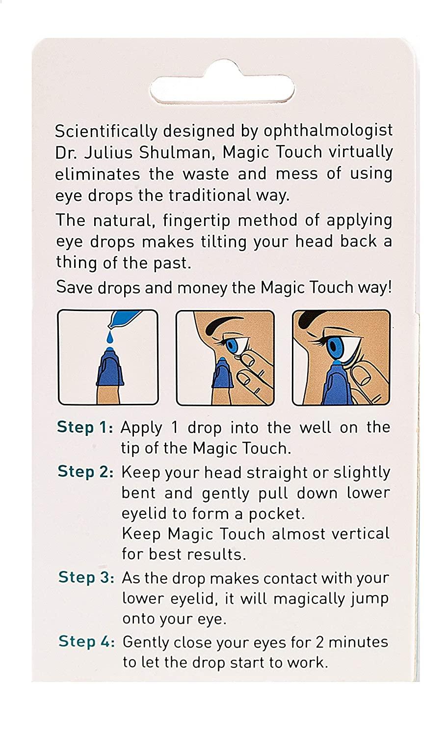 Magic Touch Eye Drop Applicator - Easy-to-Use Dropper Guide with Free ...