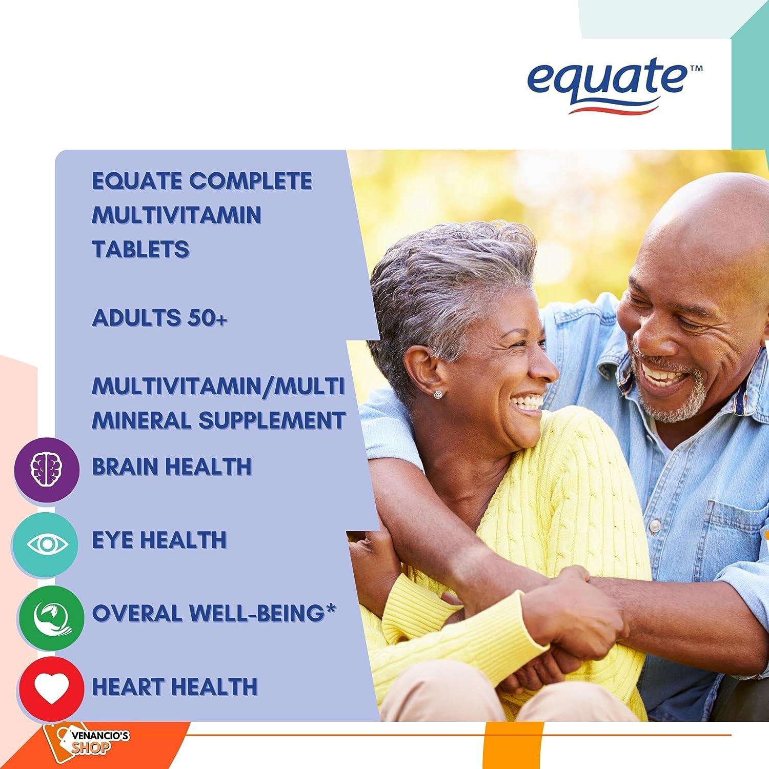 Equate Adult 50+ One Daily Complete Multivitamin with Venancio sFridge ...