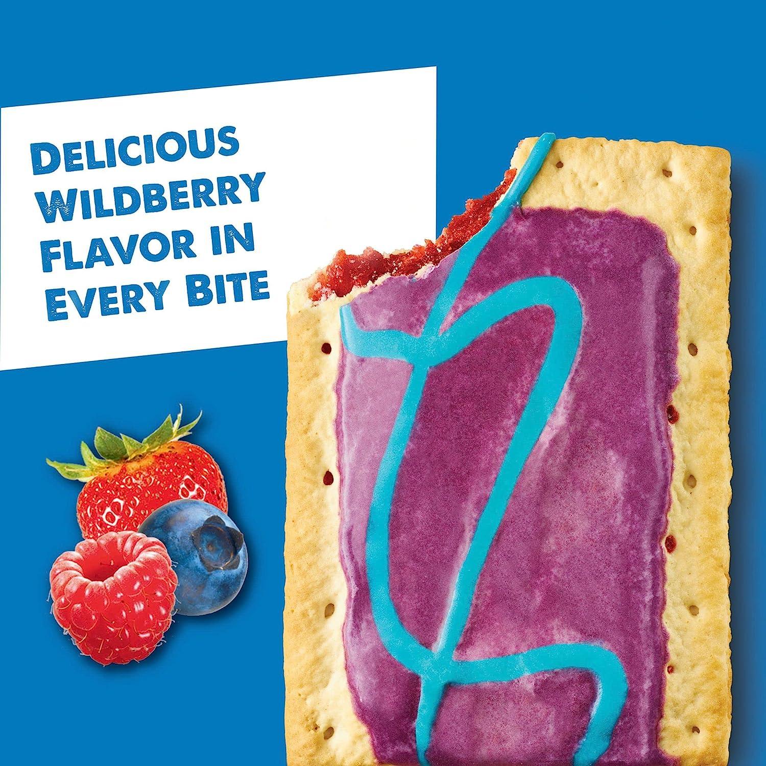 Pop-Tarts Toaster Pastries Breakfast Foods Kids Snacks Frosted Wild ...