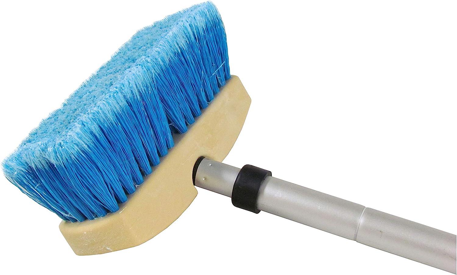 STAR BRITE Marine Deck Brush w/Telescoping Aluminum Handle 2'-4' Blue ...