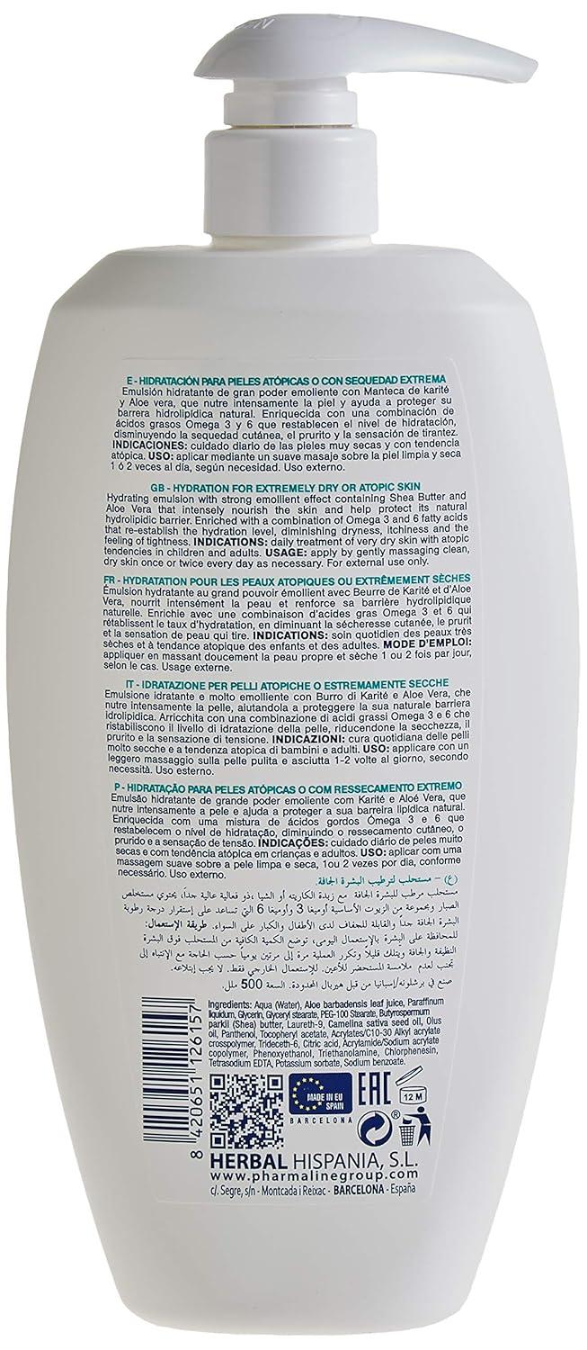 Pharmaline Body Milk Atopic 500ml - Crema Hidratante Sin Siliconas ...