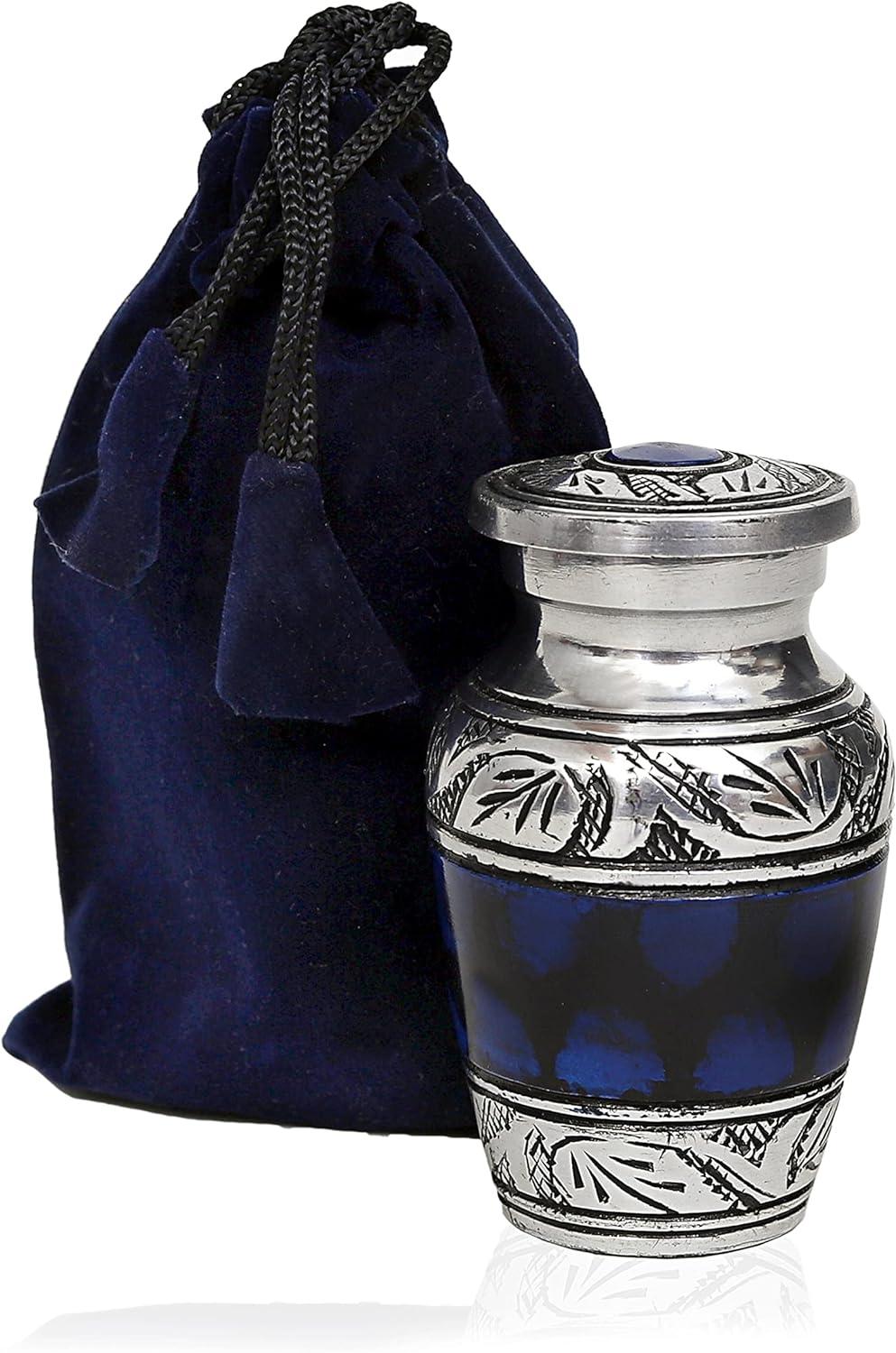 hlc Lovely Small Keepsake Urn Qnty 1 - Keepsake Urn for Human Ashes ...