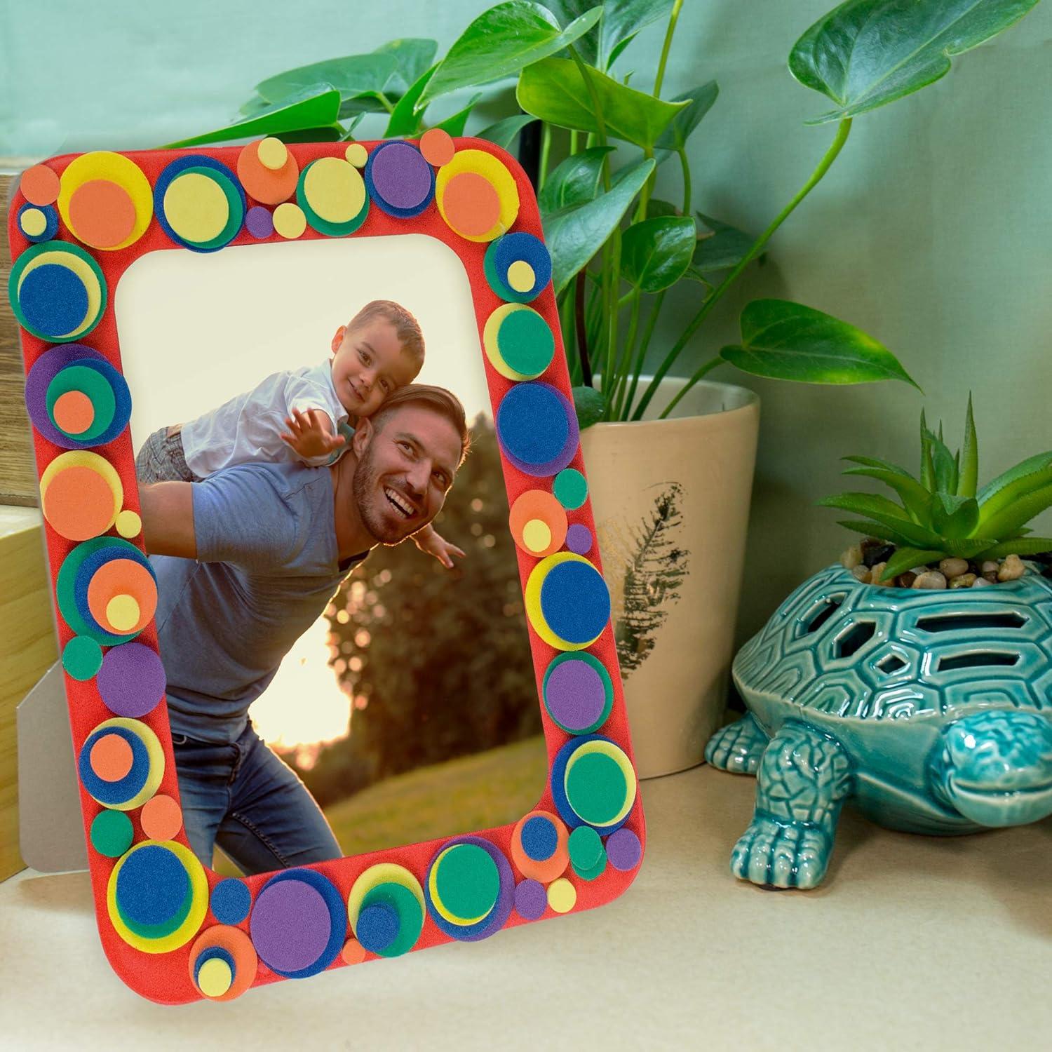 Horizon Group USA DIY Foam Picture Frame Craft Kit 12-Pack of 4x6-Inch ...