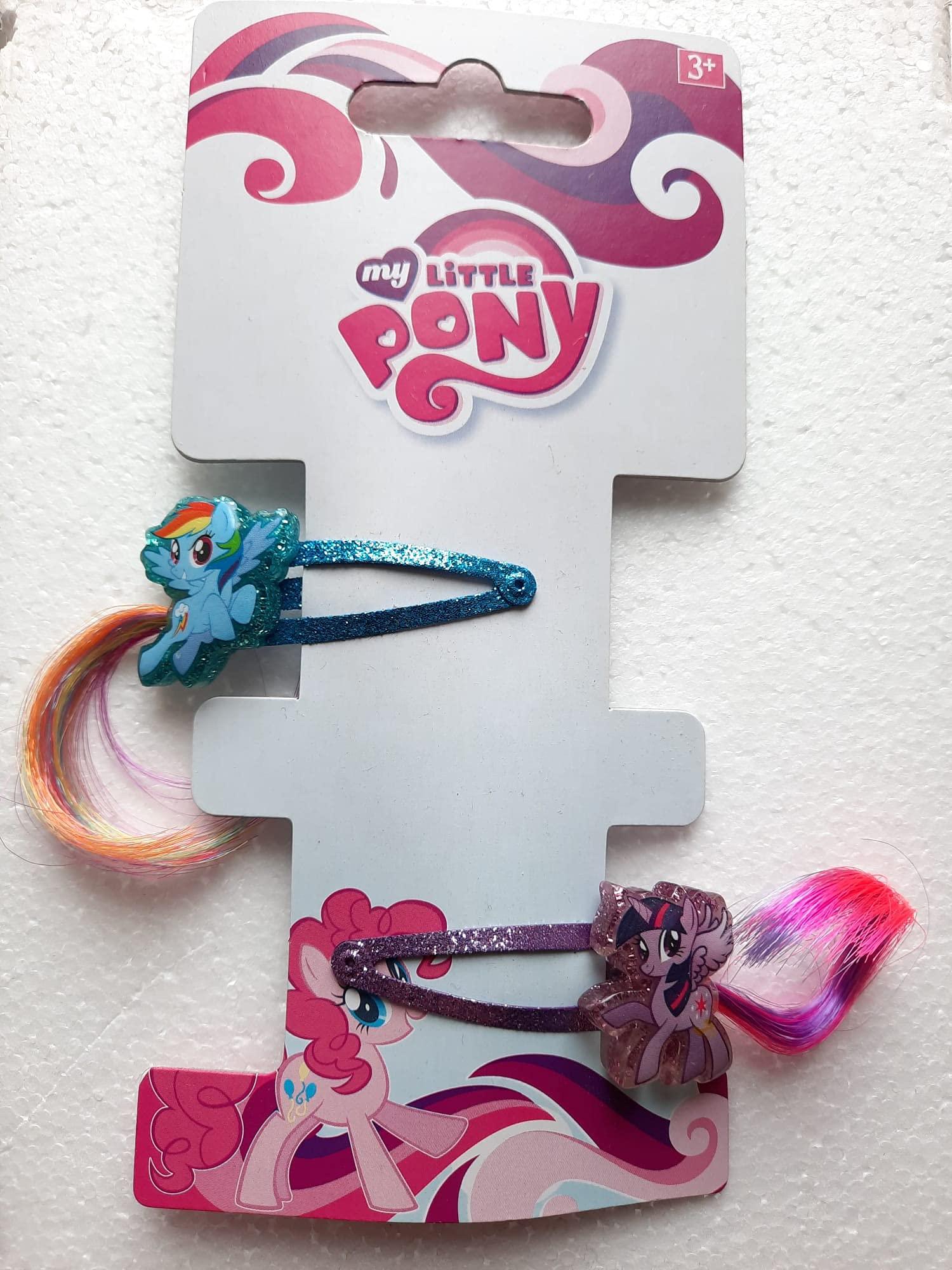 My Little Pony Disney Hair Clips - 2 Pack | Stylish Accessories for ...