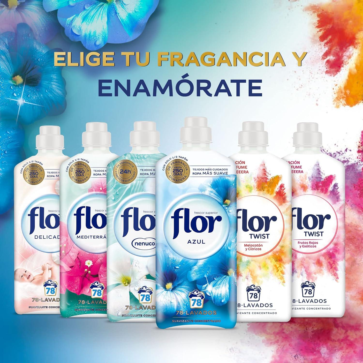 Flower Nenuco Concentrated Fabric Softener for Clothes Hypoallergenic ...