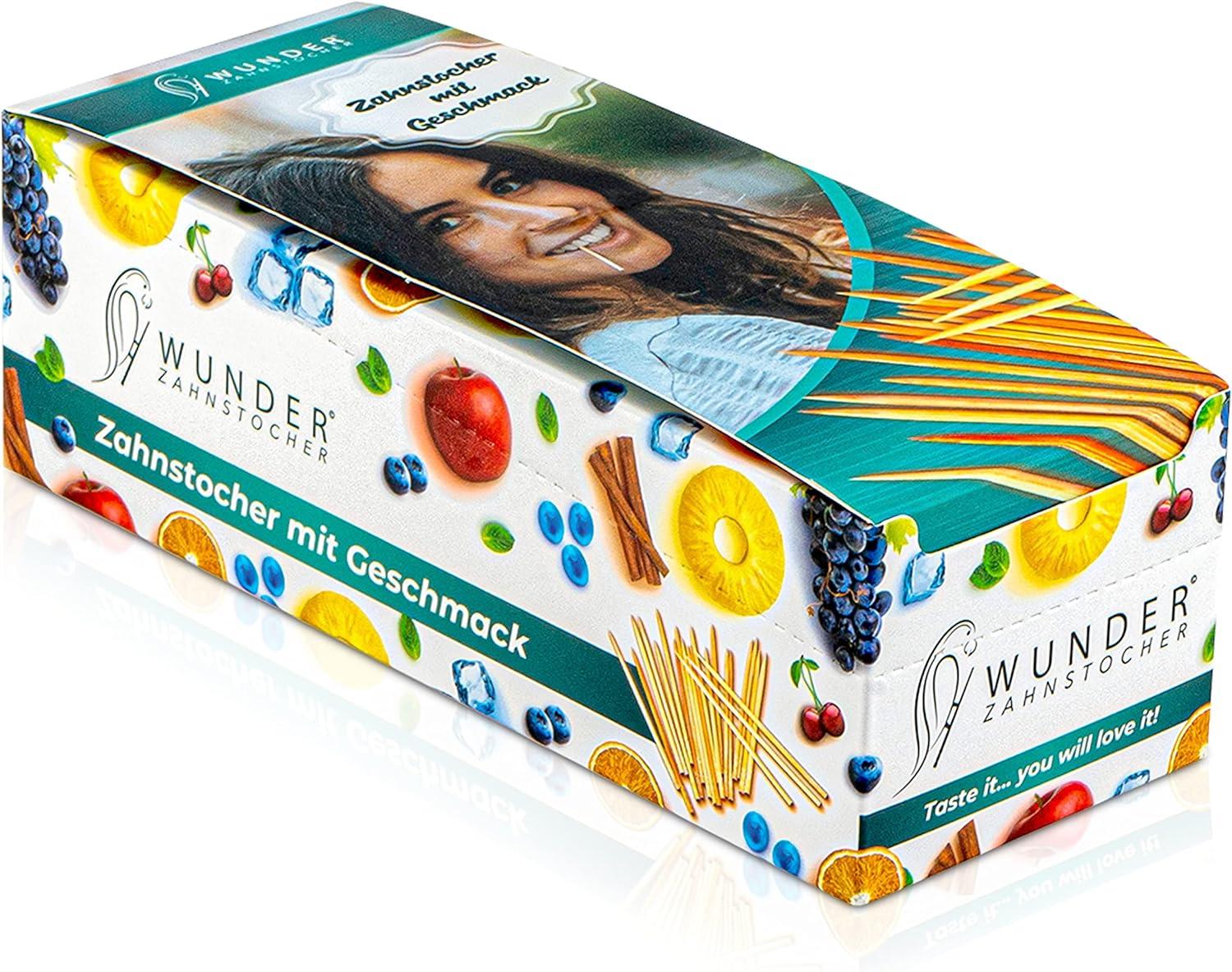 Wonder Toothpick Display - 6-Pack Flavored Toothpicks | Plastic-Free ...