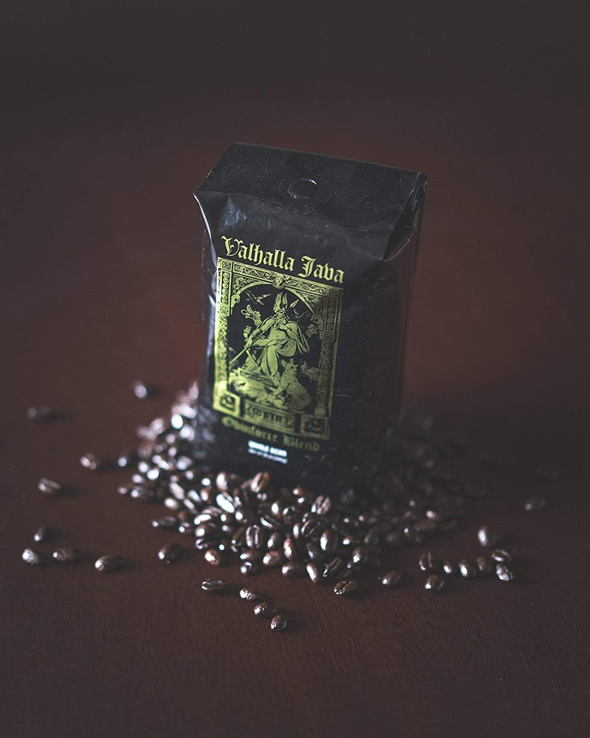Death Wish Coffee Valhalla Java Odinforce Blend - Whole Bean Dark Roast ...