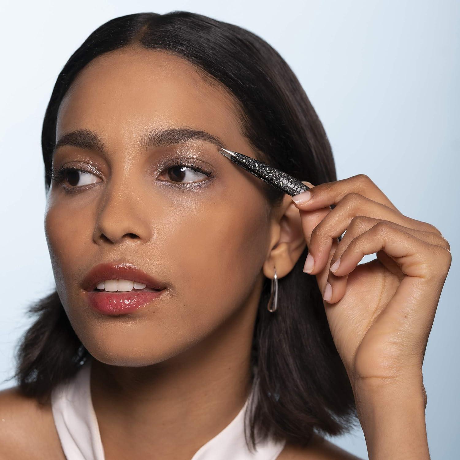 Tweezerman 40th Anniversary Mini Slant & Point Tweezer Set with Case ...