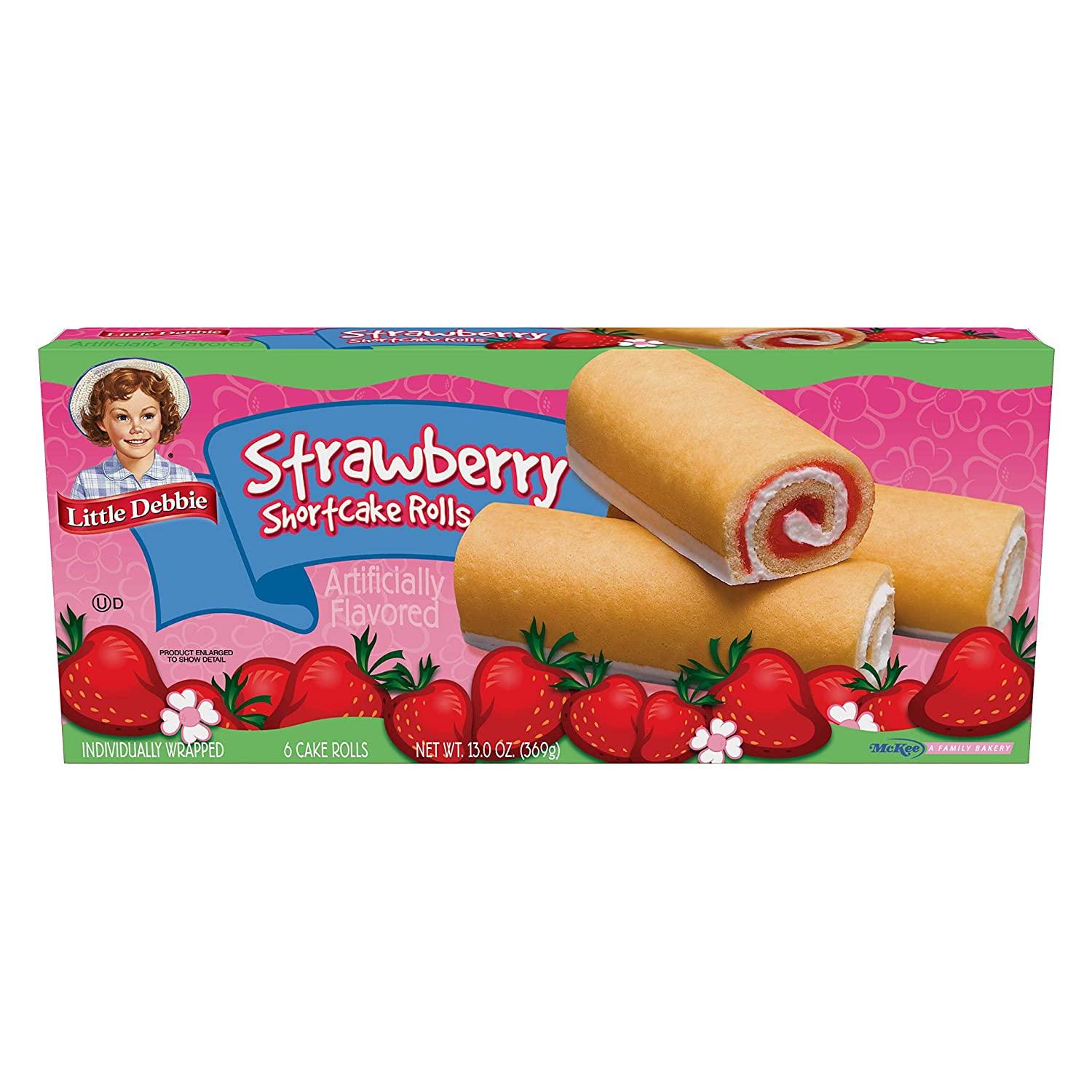 Little Debbie Strawberry Short Cakes - 36 Individually Wrapped Cakes (6 ...